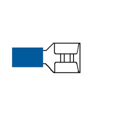 Blue Pre-Insulated Push-On Terminals – 8.00mm 1000 pk – AES India