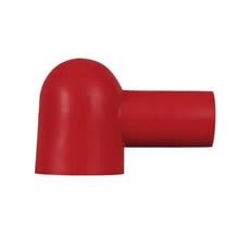 Large Red PVC Insulating Boot – Cable Entry 8mm, Terminal 17mm diameter ...