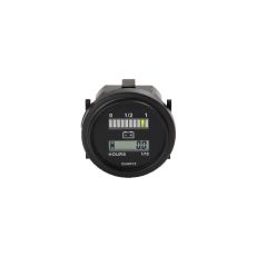 12-72V Battery Fuel Hour Meter Gauge – 60mm – AES India