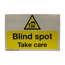 Blind Spot Safety Sign – Landscape – AES India